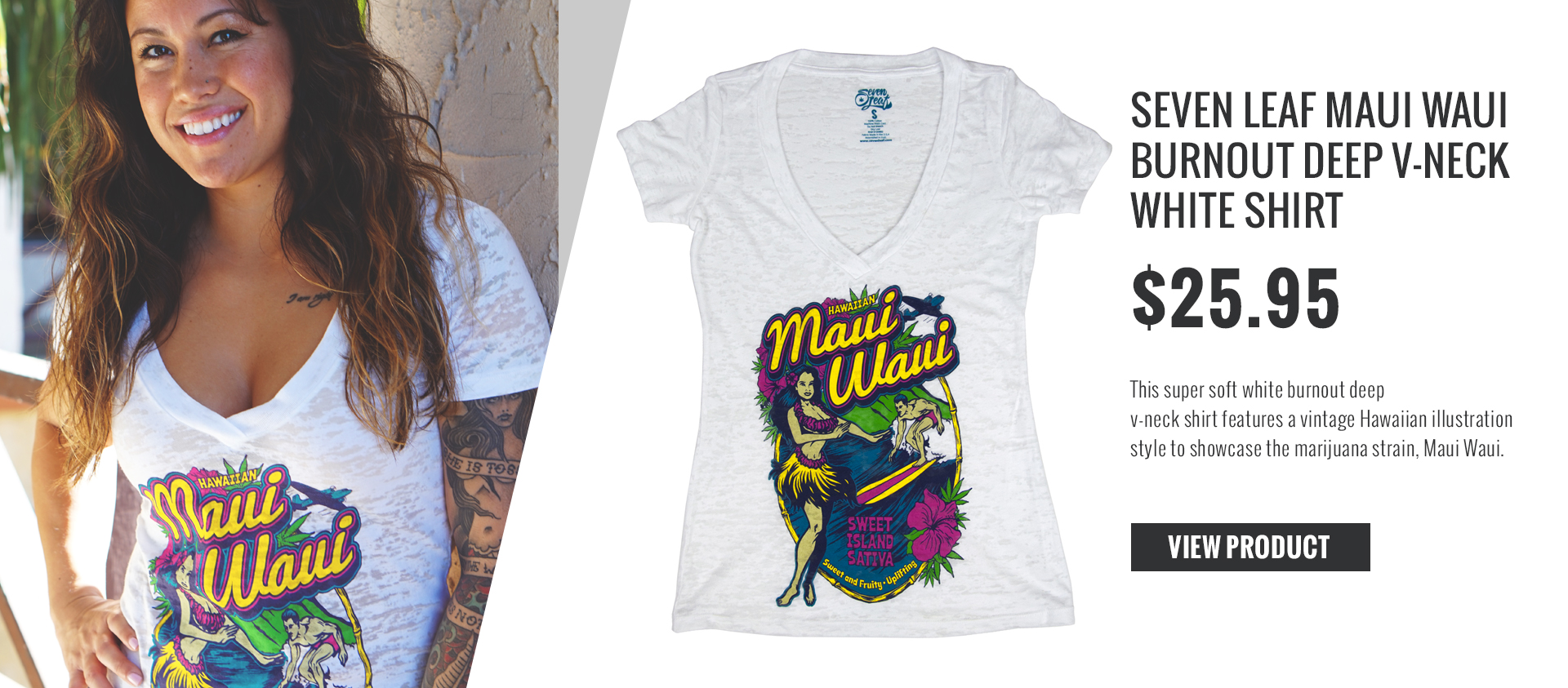 Seven Leaf | Marijuana Clothing, Cannabis Strain Shirts, 420 Apparel